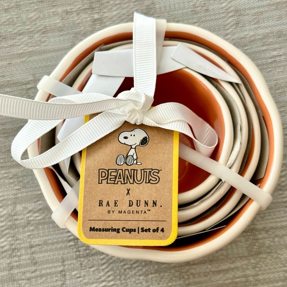Rae Dunn | Other | Rae Dunn Peanuts Snoopy Charlie Brown Fall Leaves ...